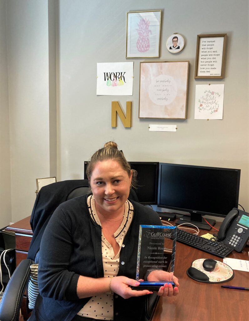 ASA Nicole Reed honored for work with child abuse victims - Larry ...