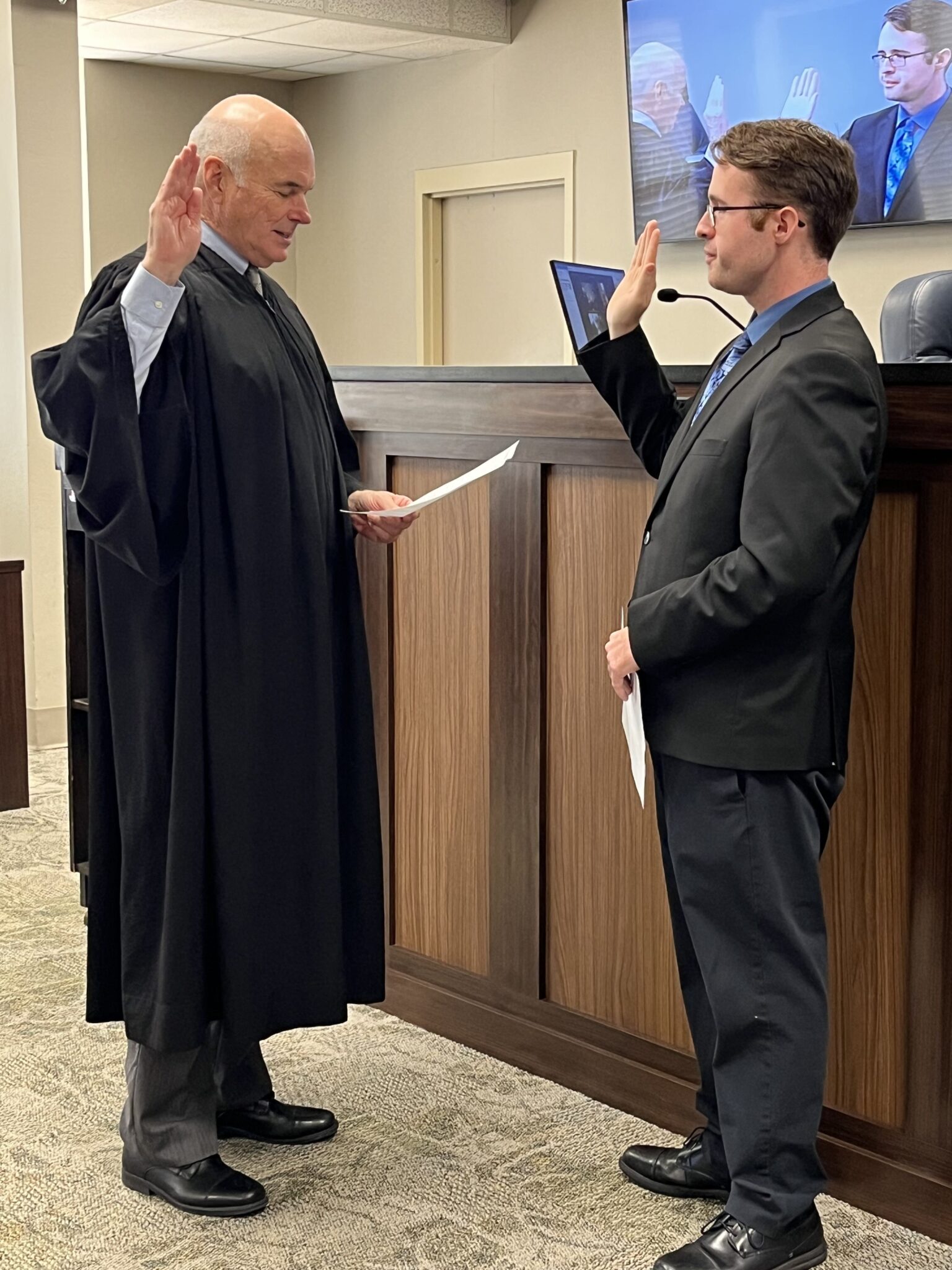 2 new Assistant State Attorneys sworn - Larry Basford | State Attorney