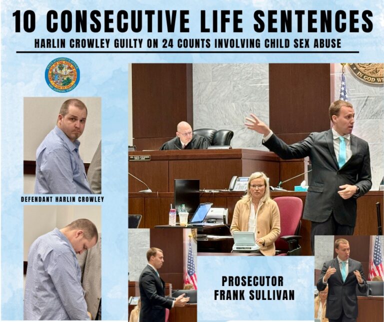 10 consecutive Life sentences for child sex predator - Larry Basford ...