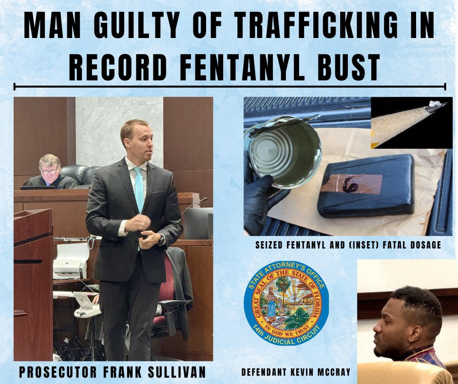 Man guilty in largest fentanyl case in Bay County history - Larry Basford | State Attorney